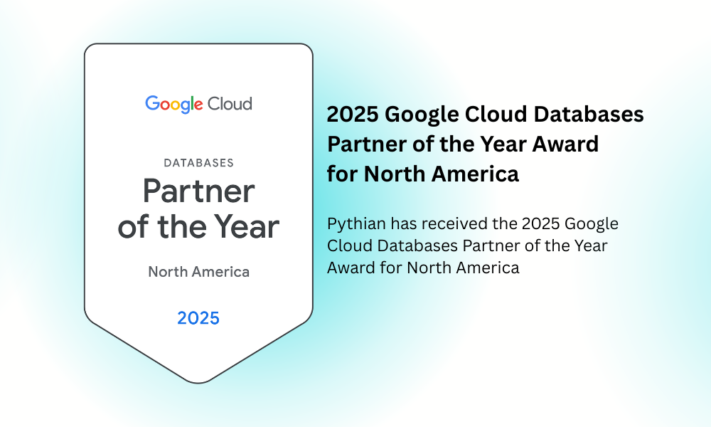 Pythian Wins 2025 Google Cloud Award