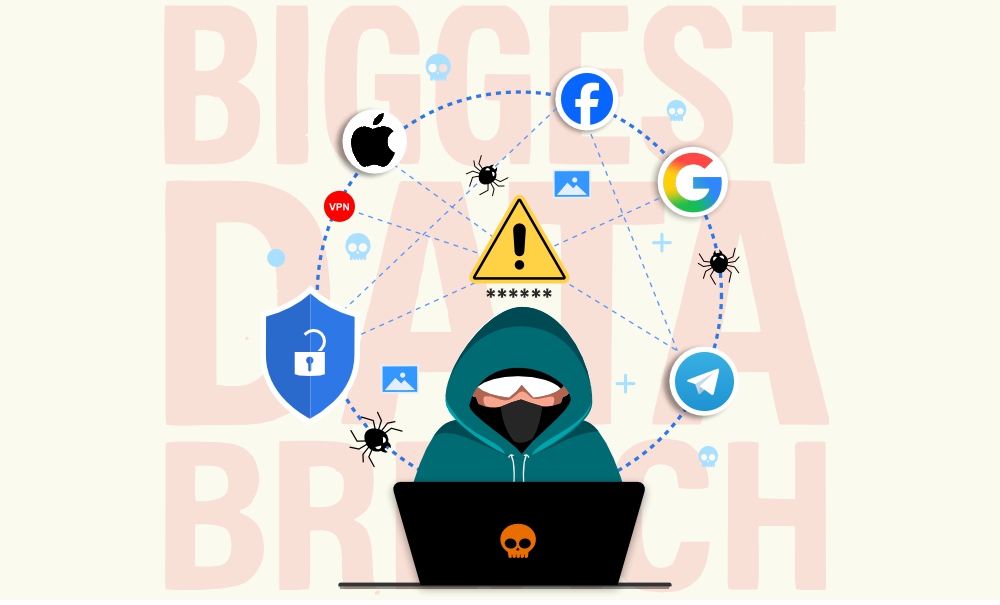 Biggest Data Breach Passwords with 16 billion Stolen Credentials